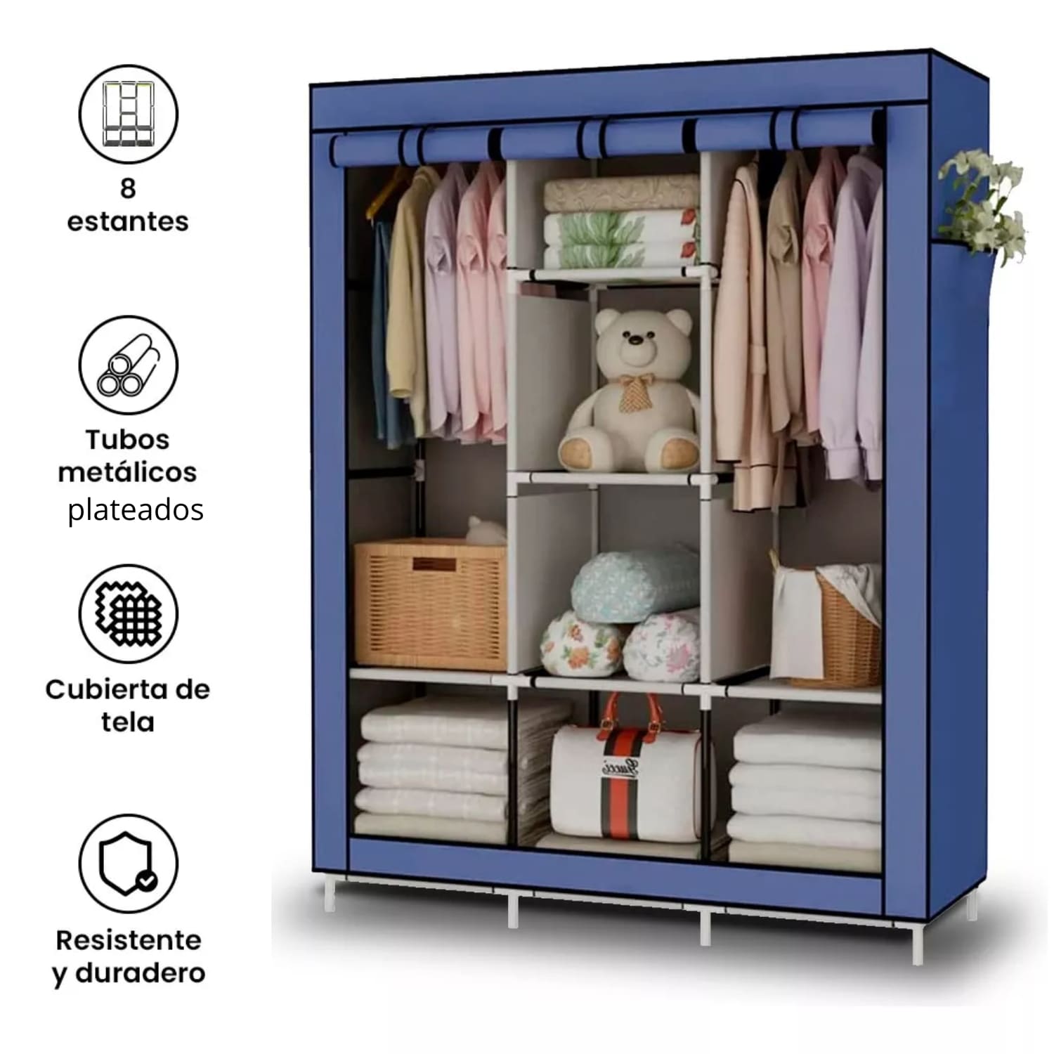 Closet Armable de 3 Cuerpos – SMART.